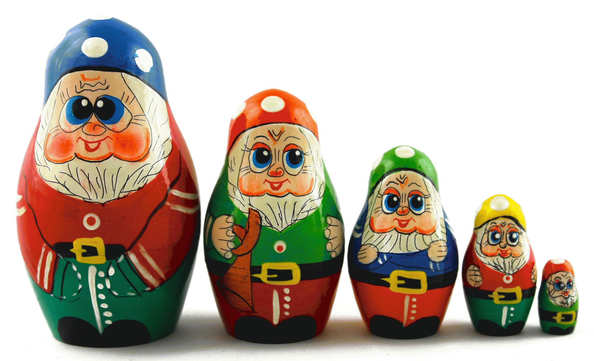 Dverger på Matrjosjka.org