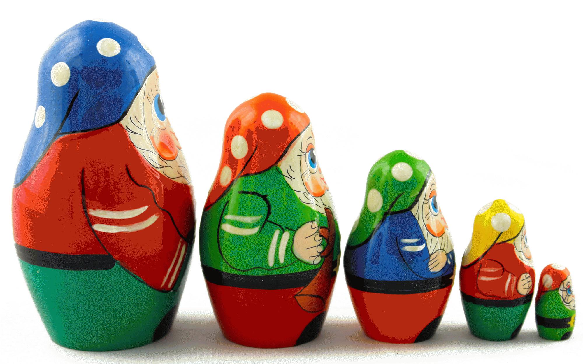 Dverger på Matrjosjka.org