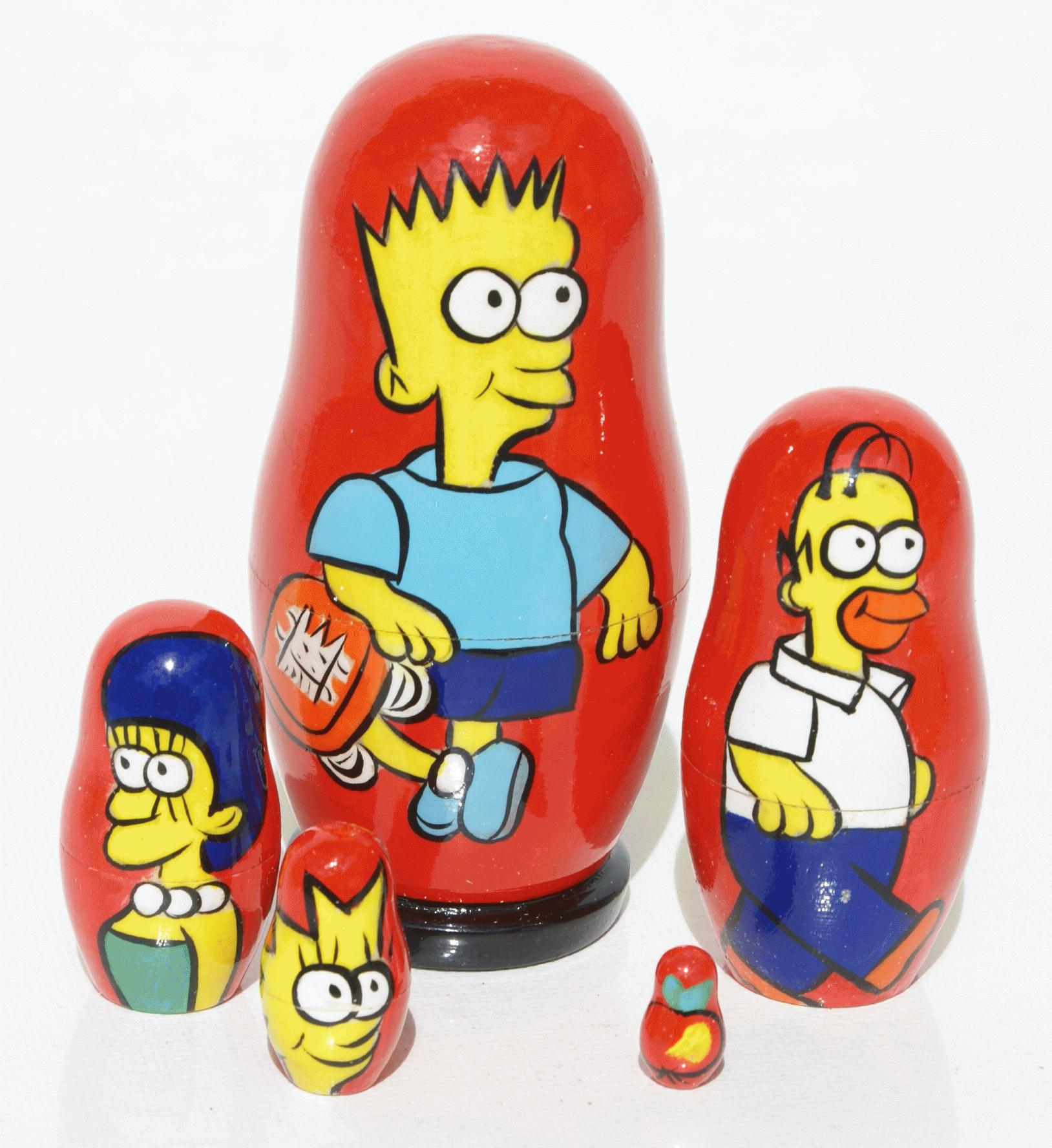 Simpsons on Matryoshka.biz
