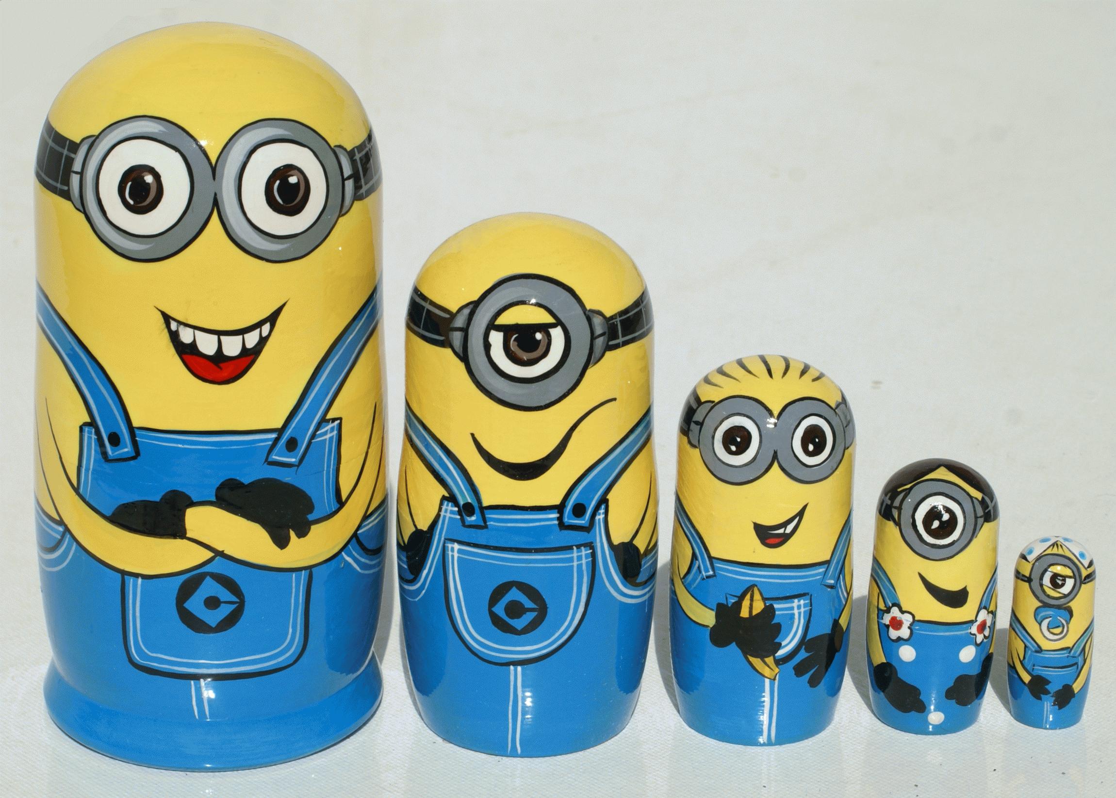 Los Minions en Matrioskas.net